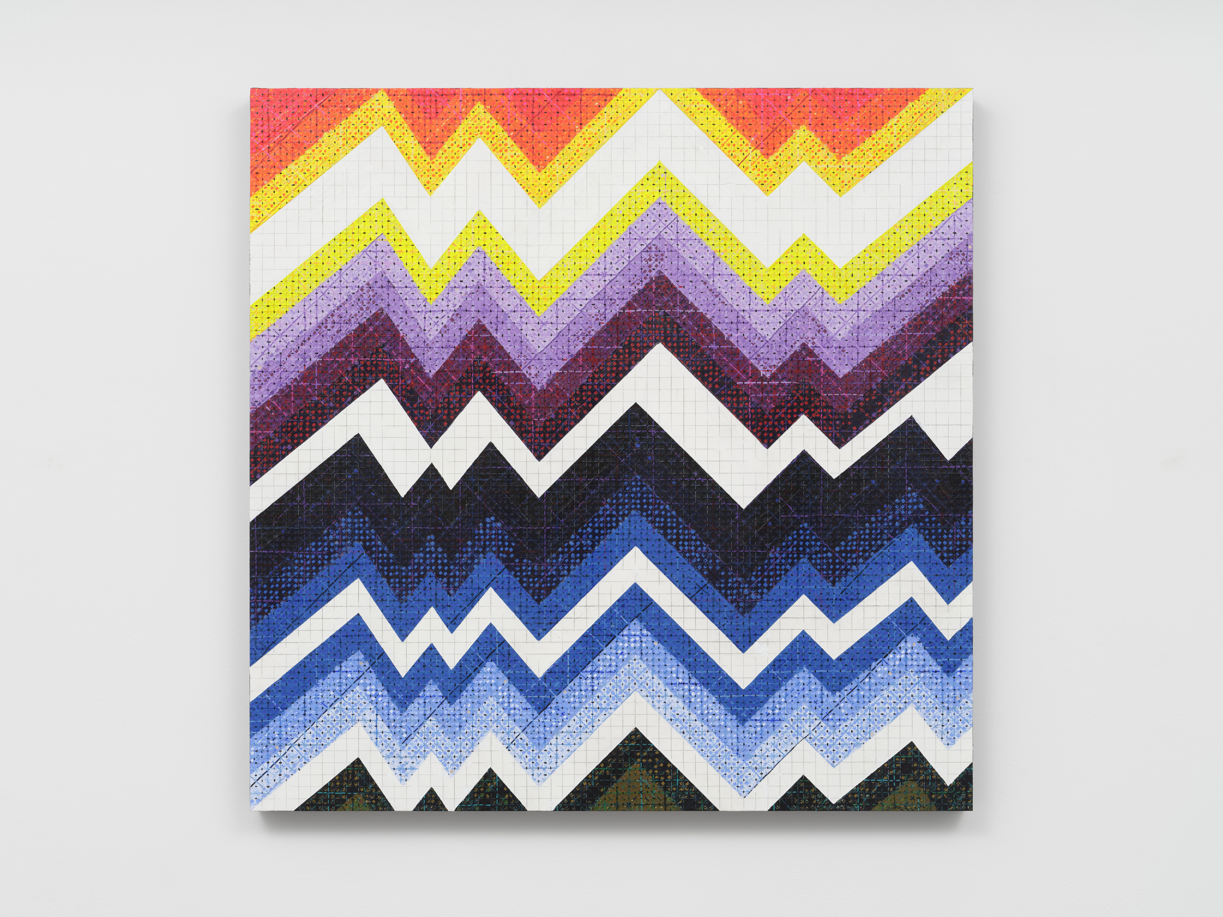 Ding Yi, Appearance of Crosses 2025-7, 2025 | Exhibitions